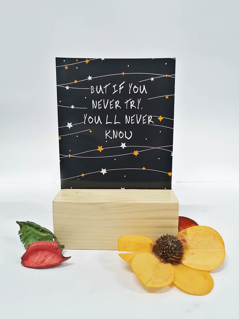 Never Try - Card – Moments with RR