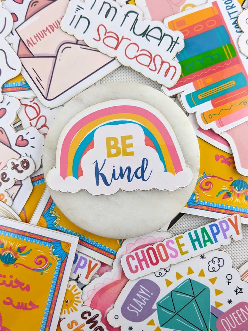 Be Kind Sticker – Moments with RR